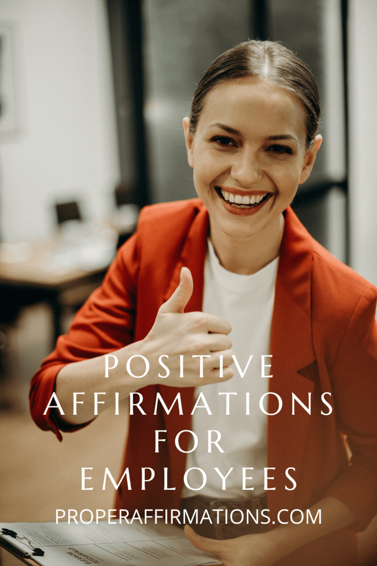 Positive Affirmations for Employees [The Best Ones For You]