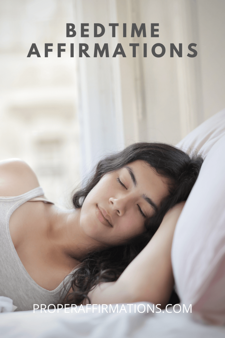 42 Bedtime Affirmations [Get Peaceful & Powerful Sleep]