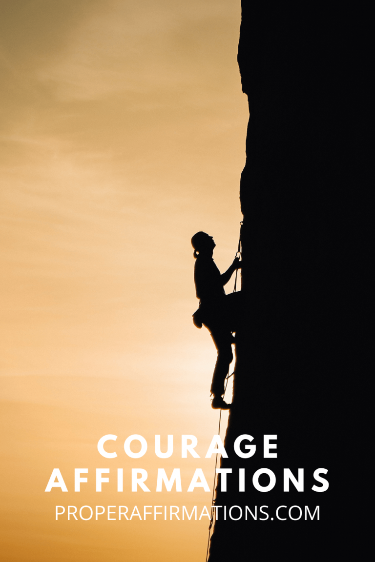 44 Courage Affirmations That Work Fast