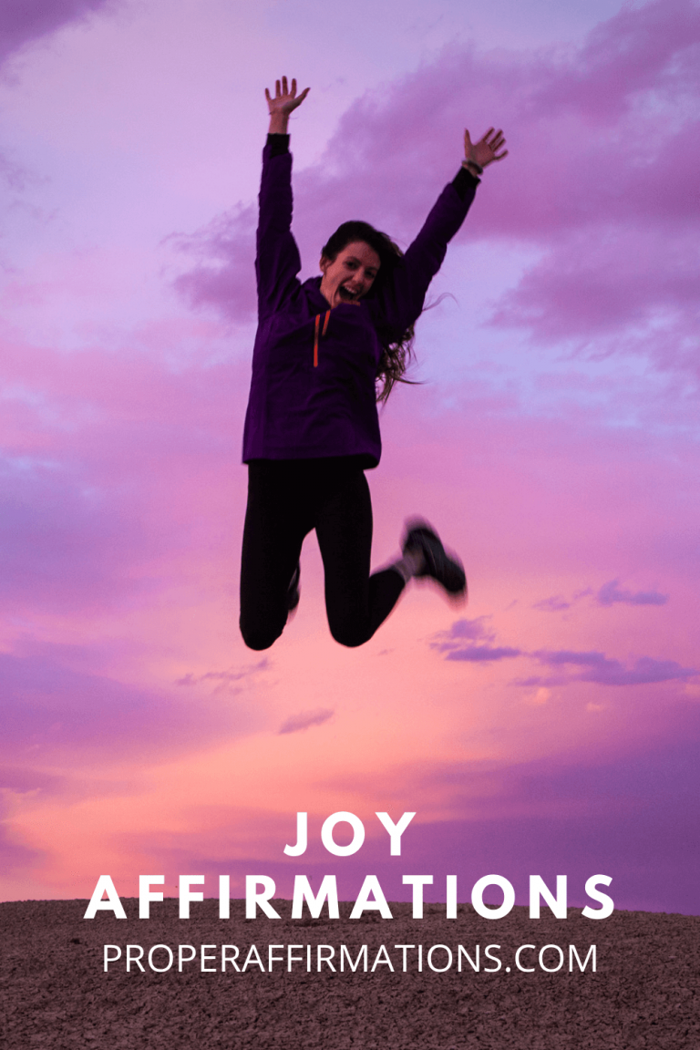 44 of the Best Joy Affirmations for you