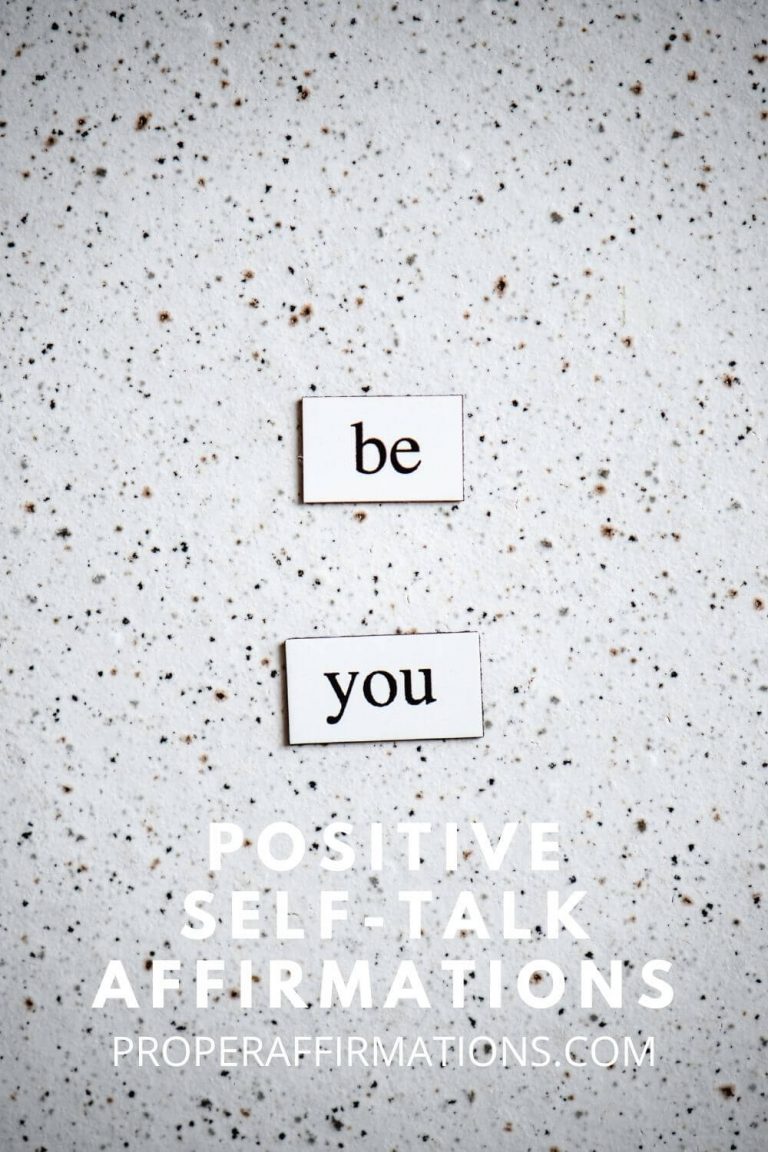 36 Positive Self-Talk Affirmations To Reprogram Your Brain